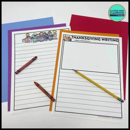 THANKSGIVING ACTIVITY PACKET word search early finisher activities writing