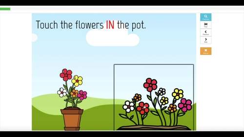 Spring Spatial Directions BOOM Cards by SpeechieFromTheHeart | TPT
