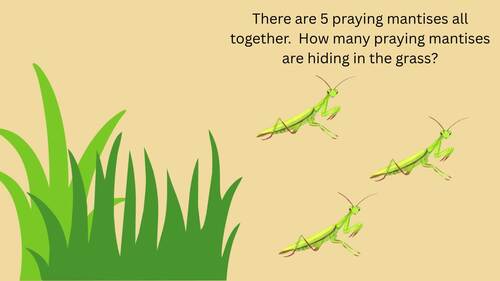 Missing Addend Addition to 10 With Pictures Digital Activity ...