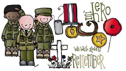 Memorial Day clip art Military clip art Veterans Day clip art COLORED ...