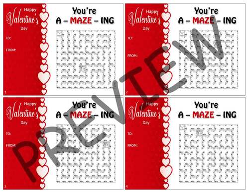 40 EDITABLE, PRINTABLE Valentines Day Cards From Teachers to Students ...