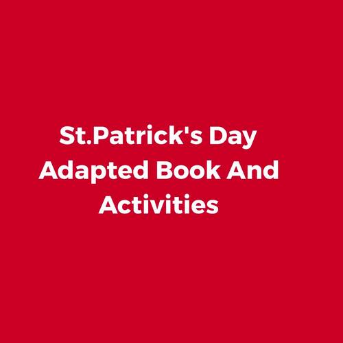 St. Patrick's Day Adapted Book For Special Education by File Folder Heaven