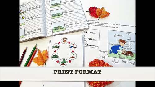 PUMPKIN LIFE CYCLE | ESL/ESOL ACTIVITY by The Language Learning Pod