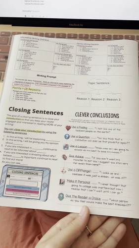 FSA Writing Study Guide *Winter Break/Spring Break* by GrowthMindset