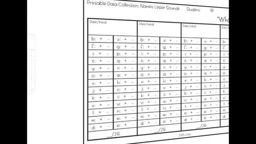 Letter Identification and Sounds Activities | WHAT SOUND | No-prep digital