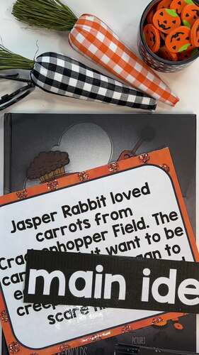 Creepy Carrots Activities Halloween Reading Comprehension, Writing, & Craft