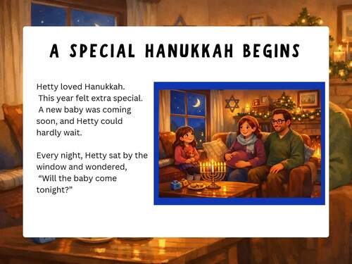 Hetty’s Hanukkah Surprise, Story PowerPoint, K–5 Jewish Holiday Around ...