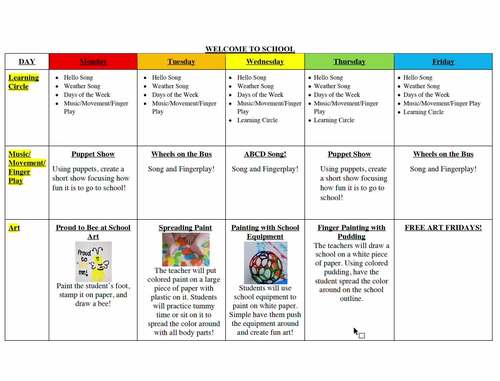 September Infant Lesson Plans Bundle by Admin 4 You | TpT