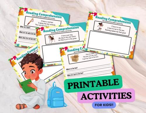 Reading and Writing | Reading Comprehension | Fun Reading Activities
