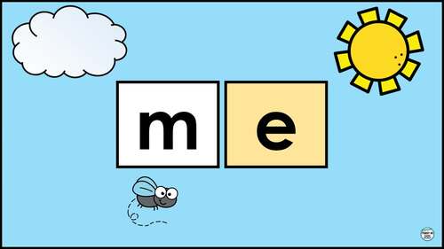 Open Syllables in One Syllable Words | Digital | Google Slides | PowerPoint