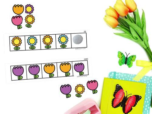Spring Pattern Recognition Activity Pre-K 3 TK Preschool Kindergarten ...