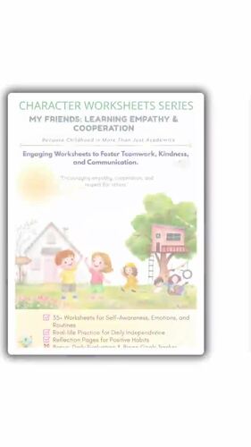 Character Education Worksheets | Building Empathy and Cooperation