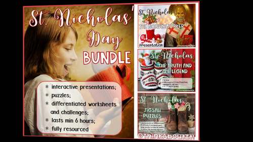 St. Nicholas' Day Bundle by REThinkAboutIt | Teachers Pay Teachers