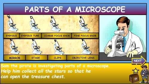 Parts Of A Microscope: Interactive Google Slides + Worksheet+ ...