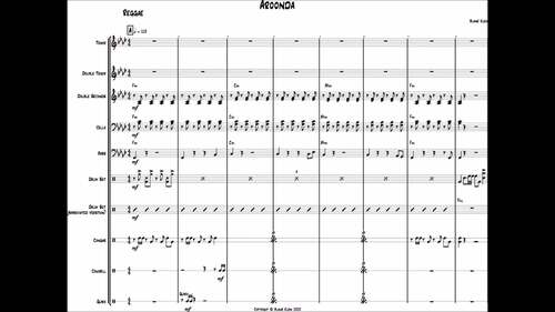 Aroonda (Steel Drum Band) by Blaine Klein by Blaine Klein | TPT