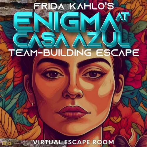Frida Kahlo, Hispanic Heritage Digital Escape, Middle, High School Team ...