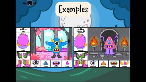 Build a Monster BOOM Cards™ P, B, M, N, W Sounds - Articulation | TPT