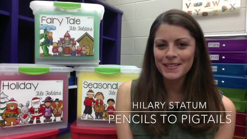 CVC File Folder Word Practice Activity Freebie | TPT