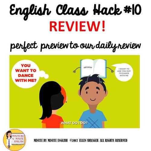 English ESL ELL EFL ELD ESOL Transitional Video Review for CI TCI TPRS ...