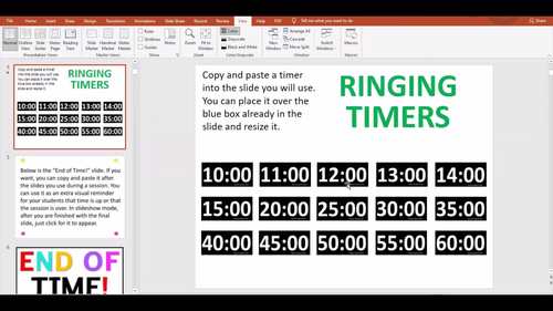 Daily Classroom Slides with Timers for Center Rotations & Class Management