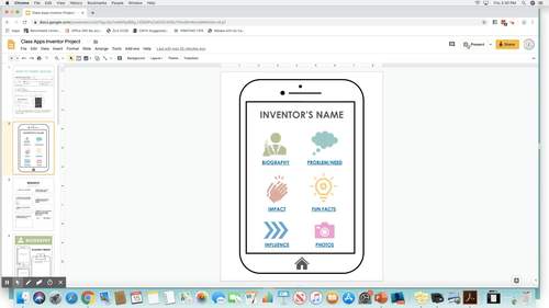 Class Apps (Digital Famous Inventor Project) | TPT