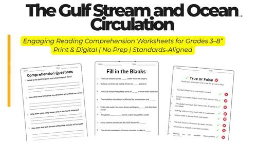 The Gulf Stream and Ocean Circulation | Reading Comprehension & Activities