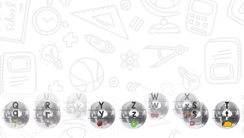 Disco Ball Letters & Sounds Puzzles by Kindergarten Smorgasboard