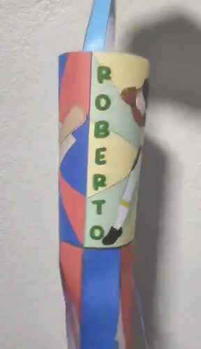 Hispanic Heritage Month Crafts Roberto Clemente Windsock Coloring Pages ...