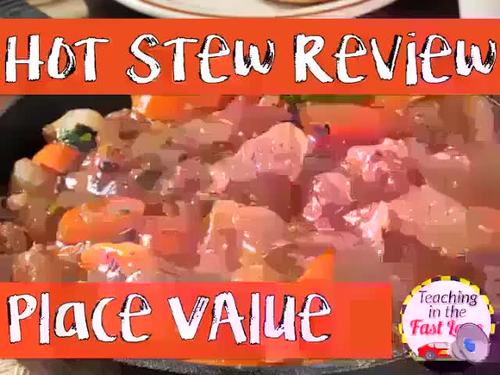 Review Game Editable Template - Hot Stew Review - For Any Subject Review