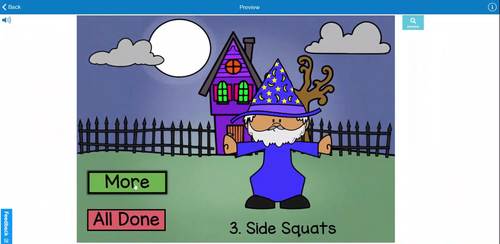 Halloween Movement Brain Break Exercise Digital Boom Cards™ Gross Motor ...