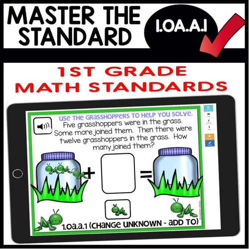1st Grade Math Word Problems Change Unknown using Boom Cards | TPT