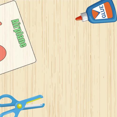 Airplane Craft Template | Transportation Activities Kindergarten ...