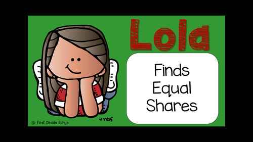 Lola Finds Equal Shares Sample Lesson Video by First Grade Bangs