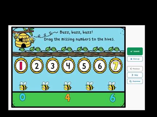 BOOM CARDS Number Lines to 10 - Counting Forward and Back | TPT