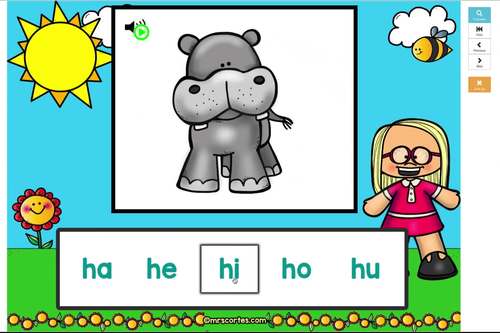 BOOM CARDS- Fonética Letra H by mrscortes | TPT