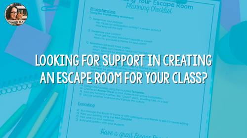 Science Escape Room Template Kit - Create Your Own Escape Room by ...