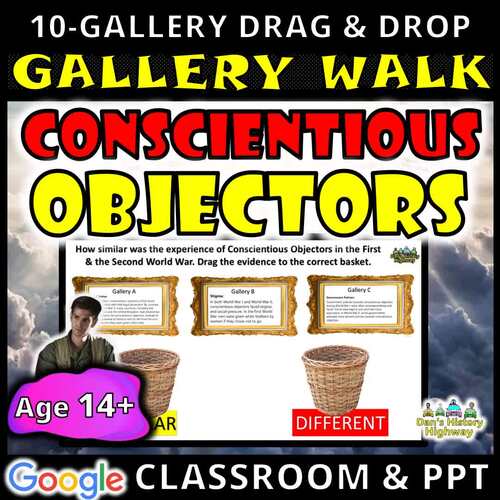 Conscientious Objectors in WWI/II | Digital Gallery Walk High School ...