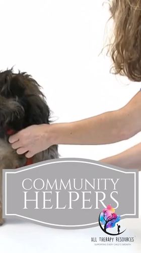 10 COMMUNITY HELPERS - Reading Comprehension Mini Social Story & Questions