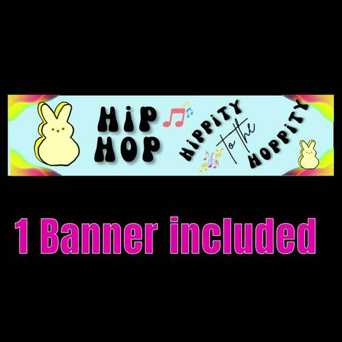 Easter Google Classroom Banner | ANIMATED Headers | Easter Peeps