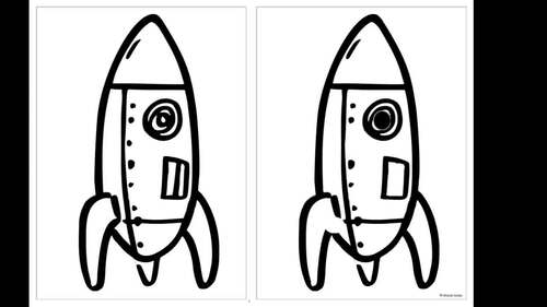 Spot Difference Coloring Worksheets Task Cards Preschool Sped Attention