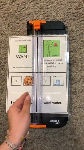 AAC Core Vocabulary Activities Bundle | Adapted Books Special Education