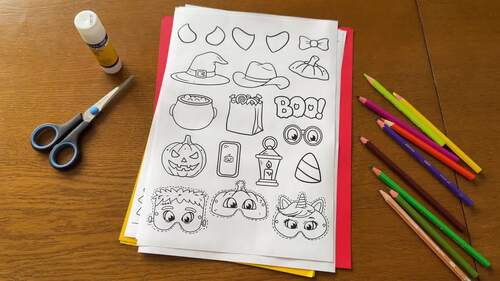 Halloween Ghost Writing Craft | Creative Writing and Craft Activity ...