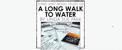 A Long Walk to Water Unit Bundle, Grades 5-8 by Read it Write it Learn it