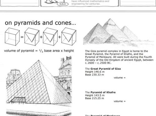Math through the Ages - Archimedes by Mathematics and Literacy | TPT