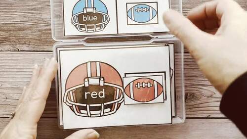 Special Education Task Boxes Sports Activities Task Cards Preschool