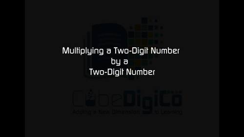 Multiplying a 2-digit by 2-digit - High quality HD Animated Video ...