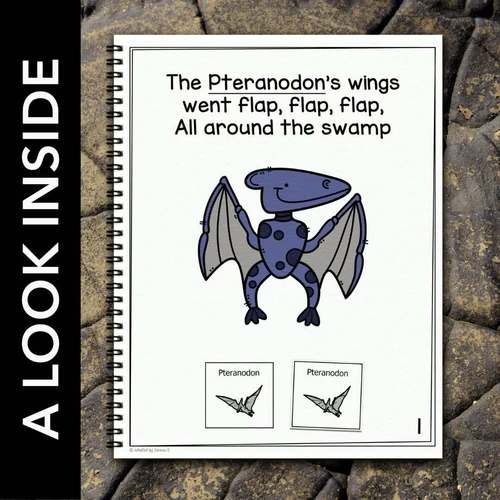 Dinosaur Unit Special Education Adapted Book and Folder Games Bundle