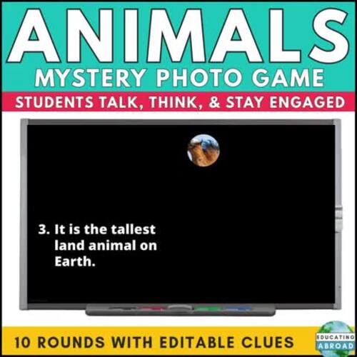 Animal Guessing Game | 3-5 Critical Thinking & Context Clues Activity