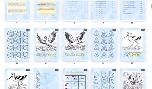 ABC Birds & Flying Animals | Alphabet Book | Early Learning | PreK–1