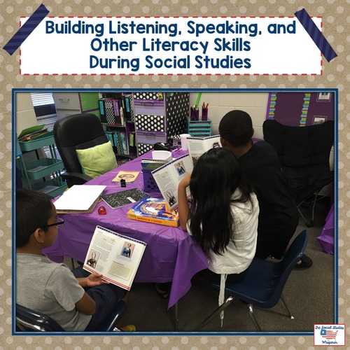 Building Literacy Skills During Social Studies by The Social Studies ...
